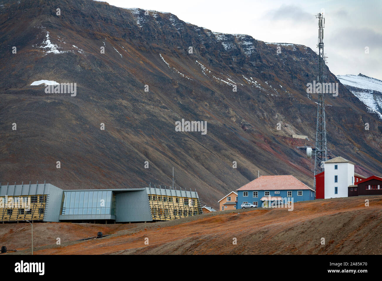 Longyearbyen - the largest settlement and the administrative centre of ...