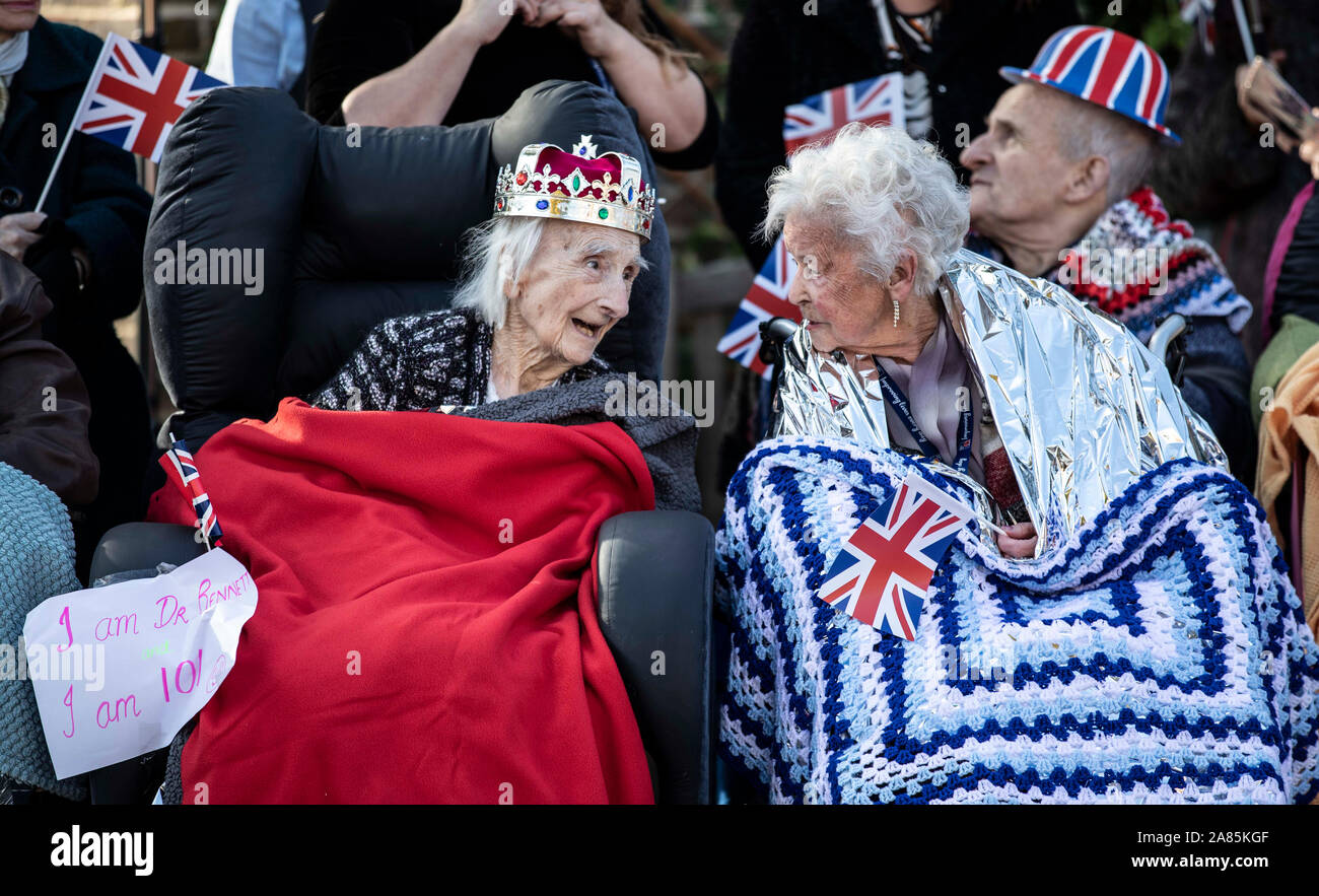 Residents of the Royal British Legion Industries village in Kent ...