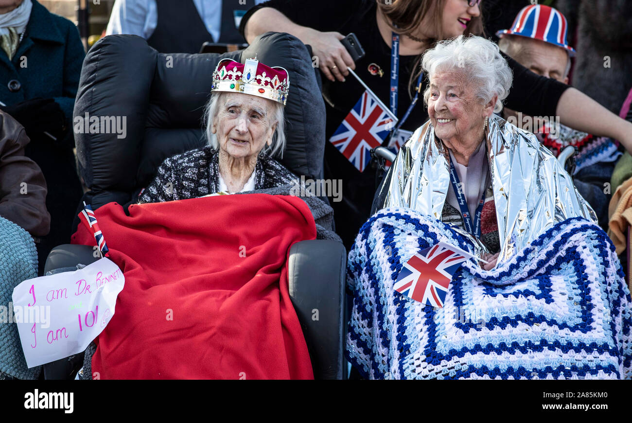 Residents of the Royal British Legion Industries village in Kent ...