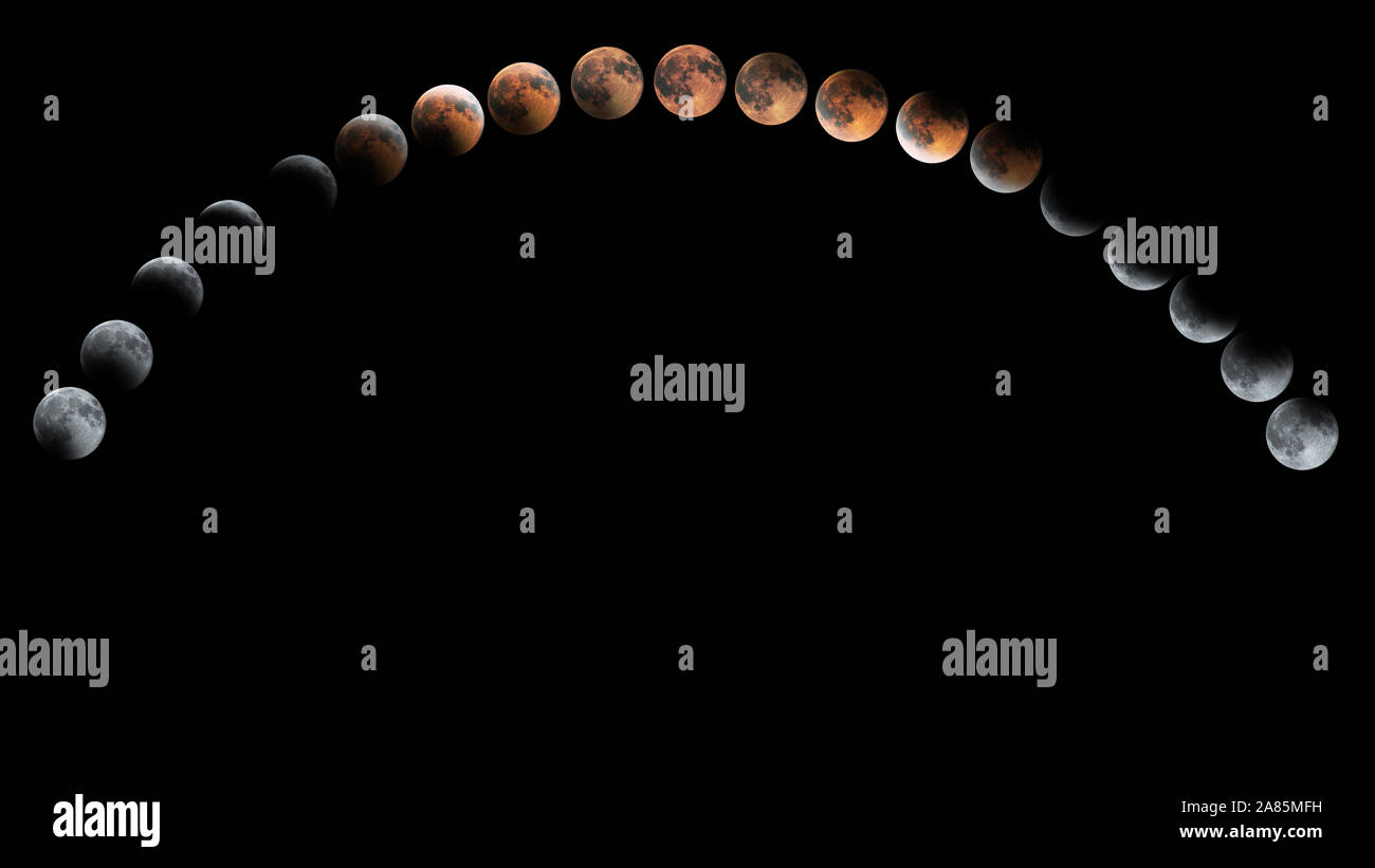 Moon Phases Earth High Resolution Stock Photography and Images - Alamy