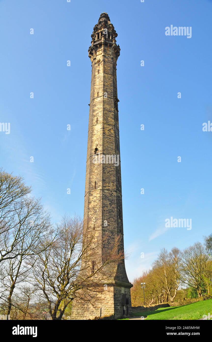Wainhouse's Tower, Folly, Halifax, Yorkshire Stock Photo - Alamy