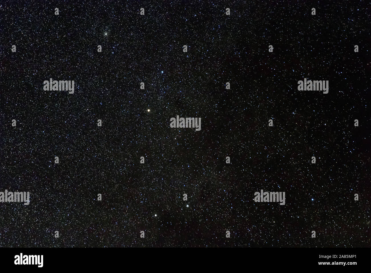 Sagitta Constellation in Real Night Sky, The Arrow Constellation Starry ...