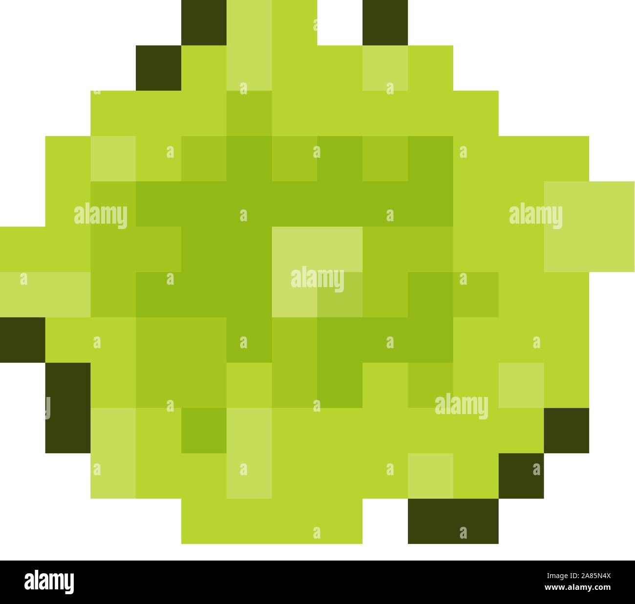 Single flower in green color illustration Stock Vector Image & Art - Alamy