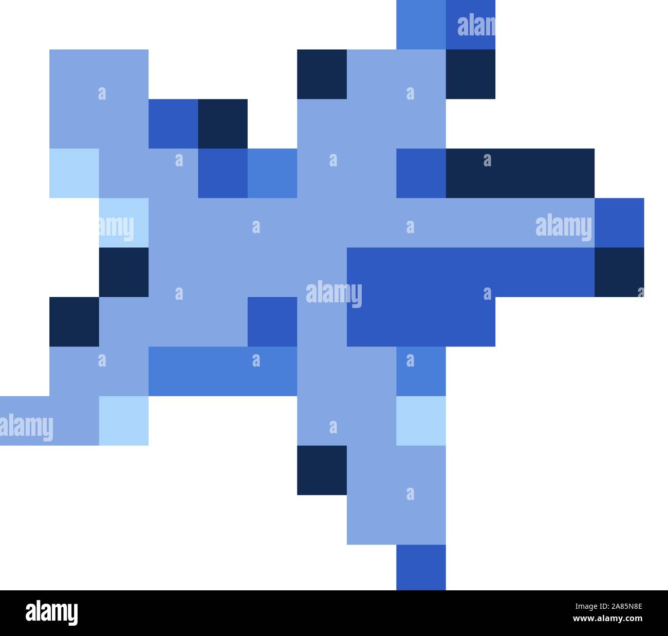 Starfish in blue color illustration Stock Vector Image & Art - Alamy