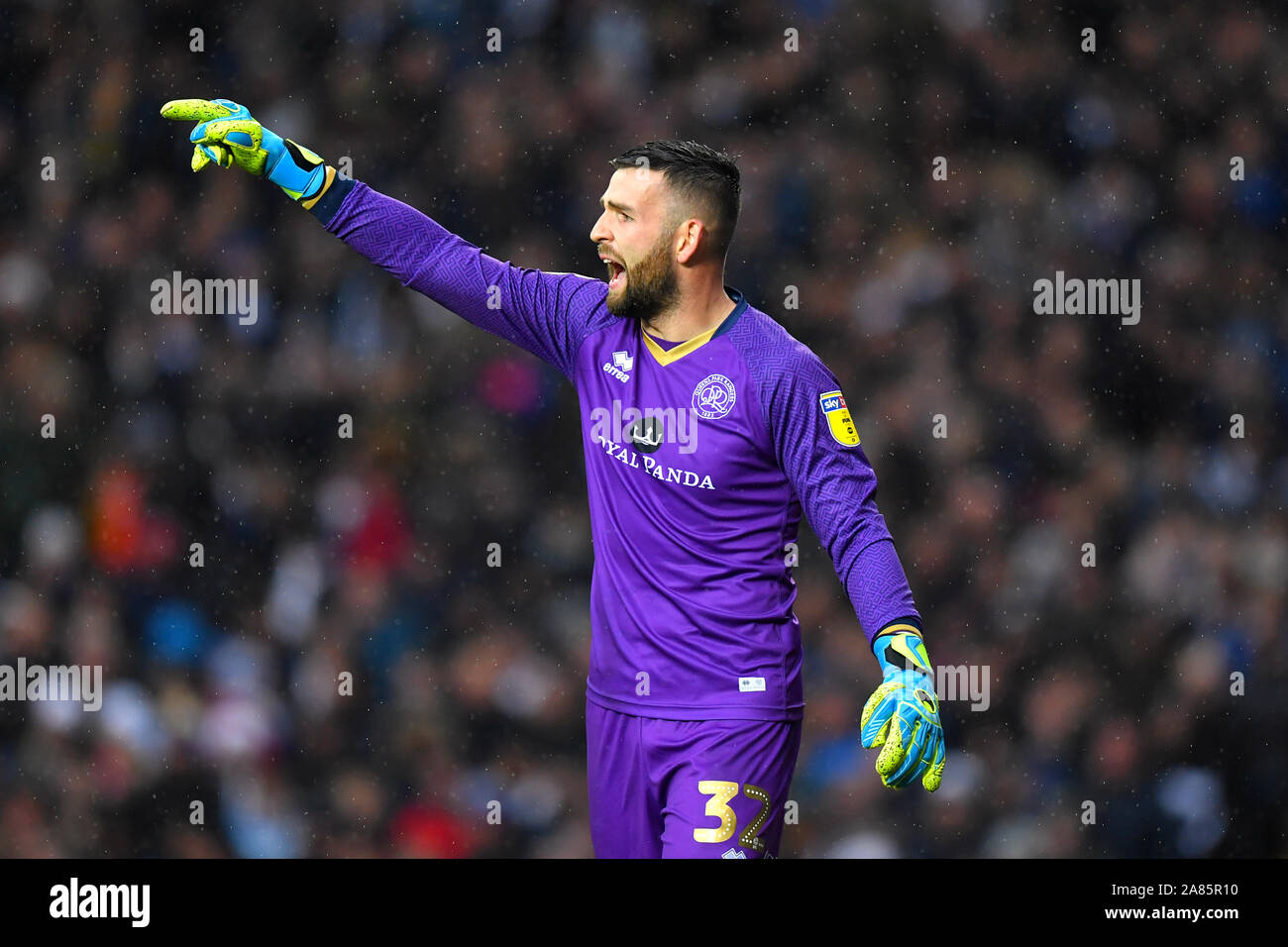 Queens Park Rangers goalkeeper Liam Kelly Stock Photo - Alamy