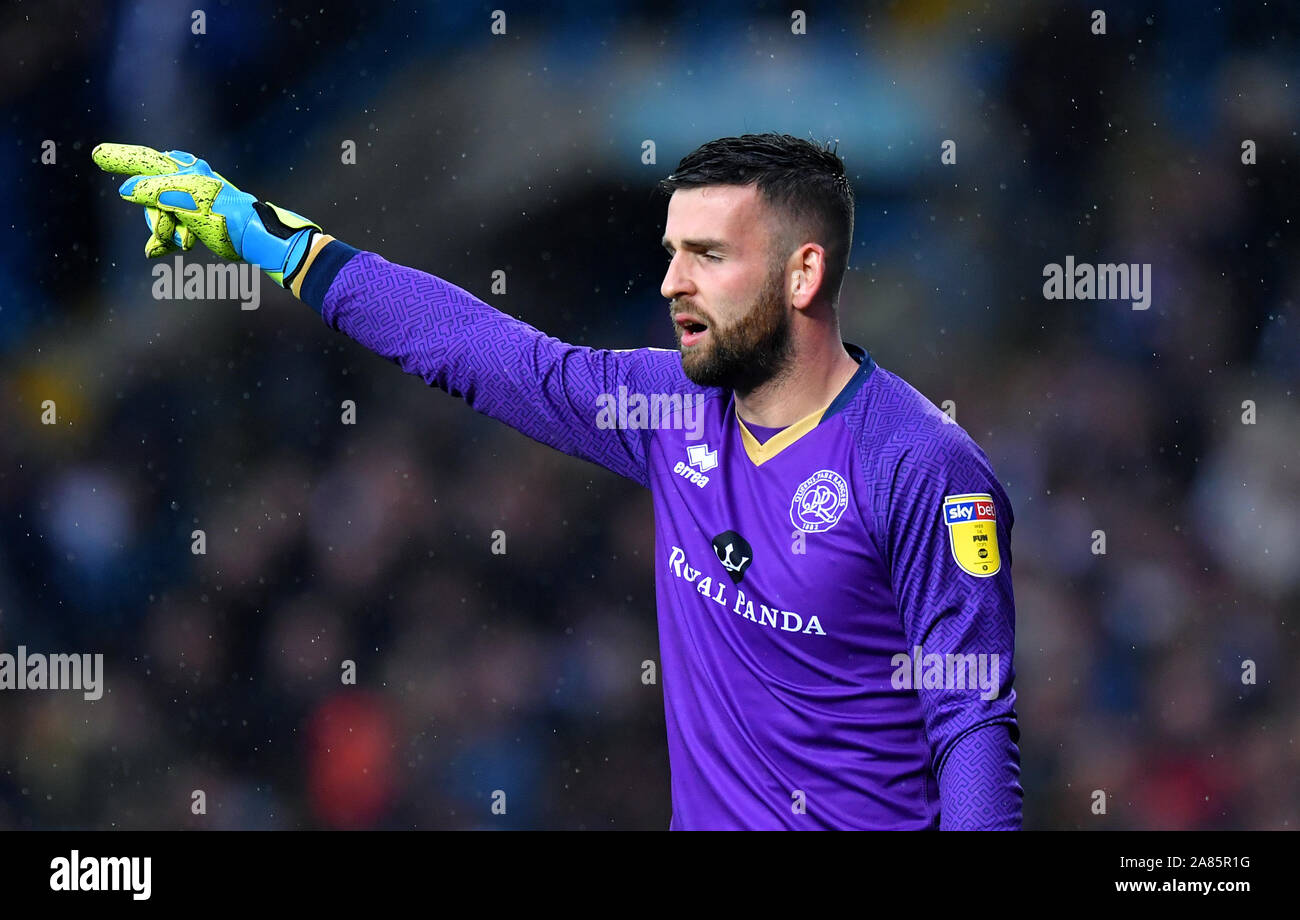 Queens Park Rangers goalkeeper Liam Kelly Stock Photo - Alamy