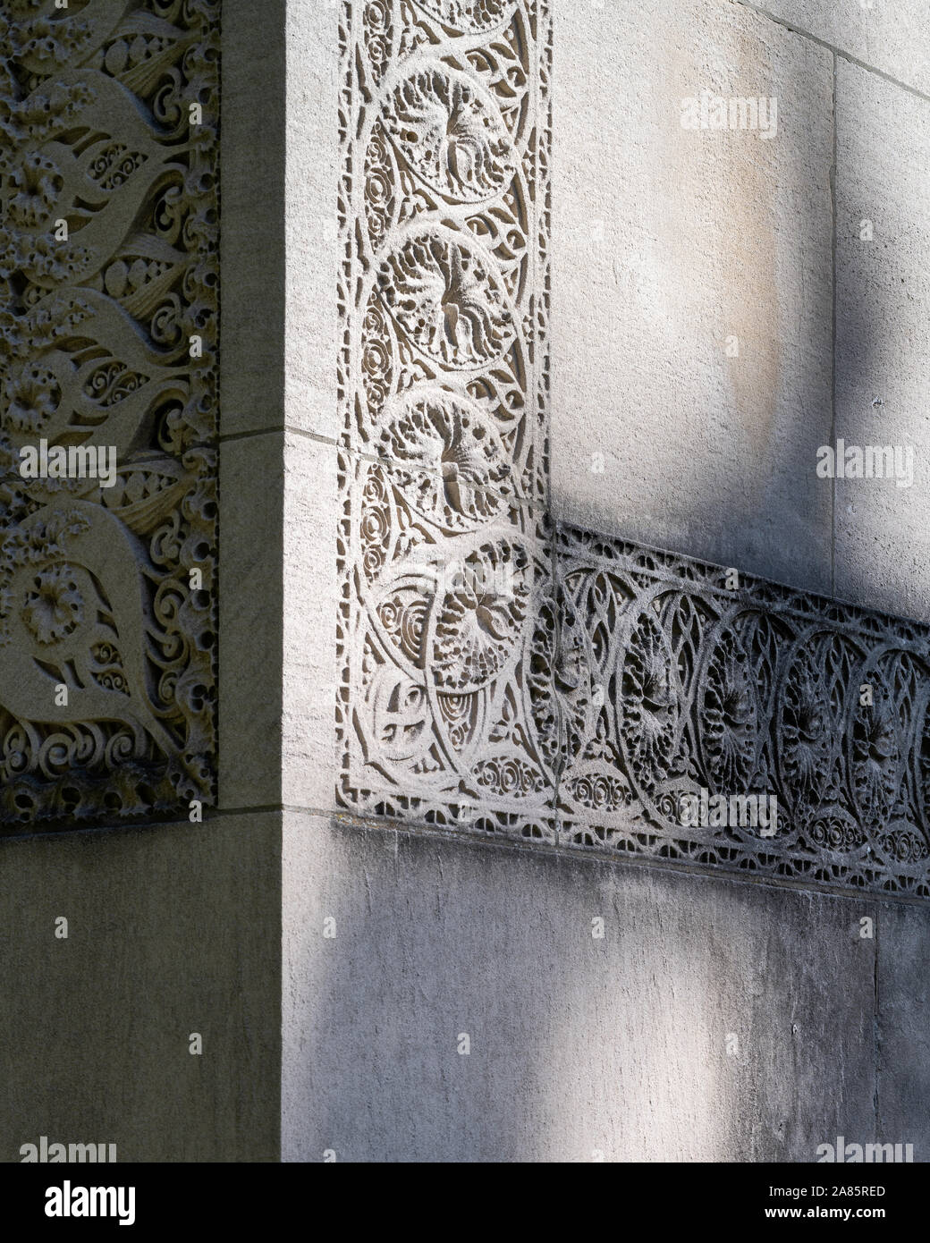 Wainwright Tomb in Bellefontaine Cemetery, designed by Louis Sullivan ...