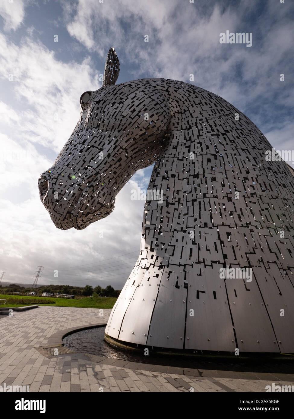 The Kelpies at The Helix, Falkirk, Scotland Stock Photo - Alamy