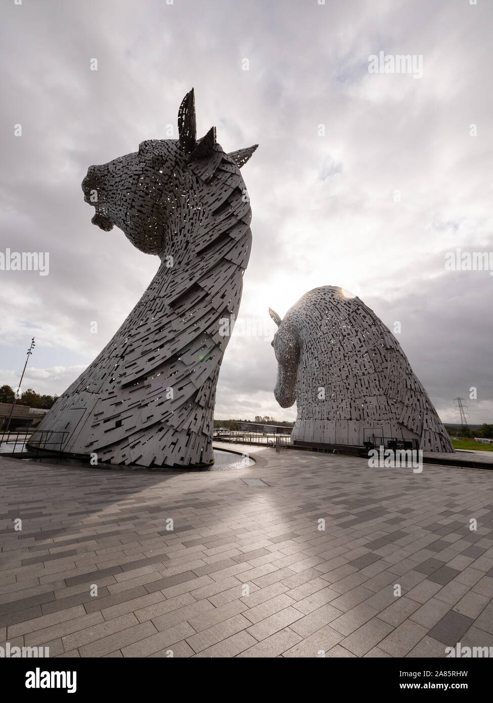 The Kelpies at The Helix, Falkirk, Scotland Stock Photo - Alamy