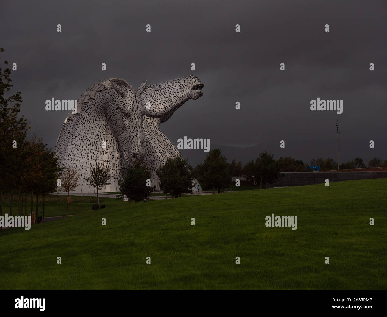The Kelpies at The Helix, Falkirk, Scotland Stock Photo - Alamy