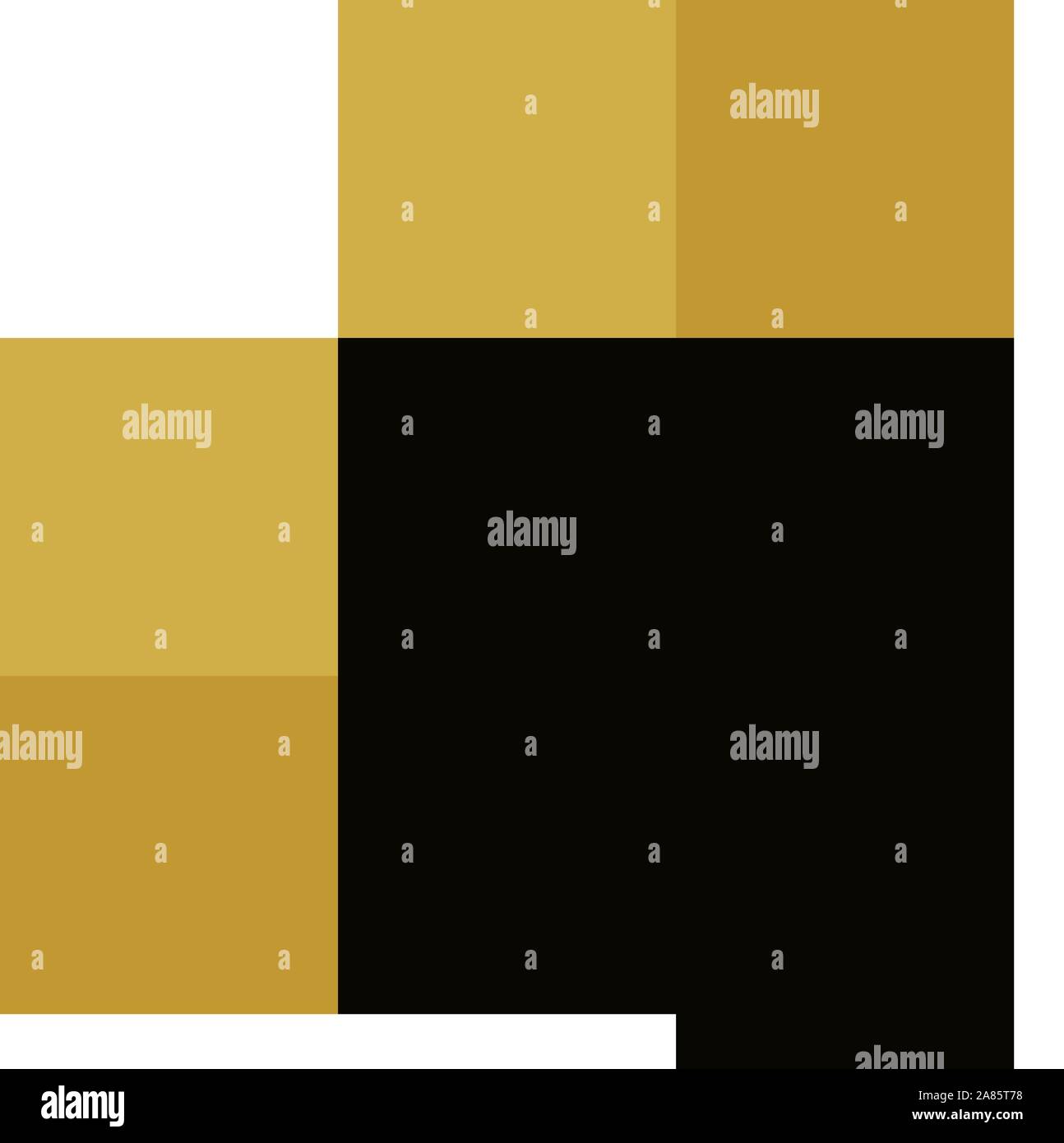 Yellow chicken on white background illustration Stock Vector Image ...