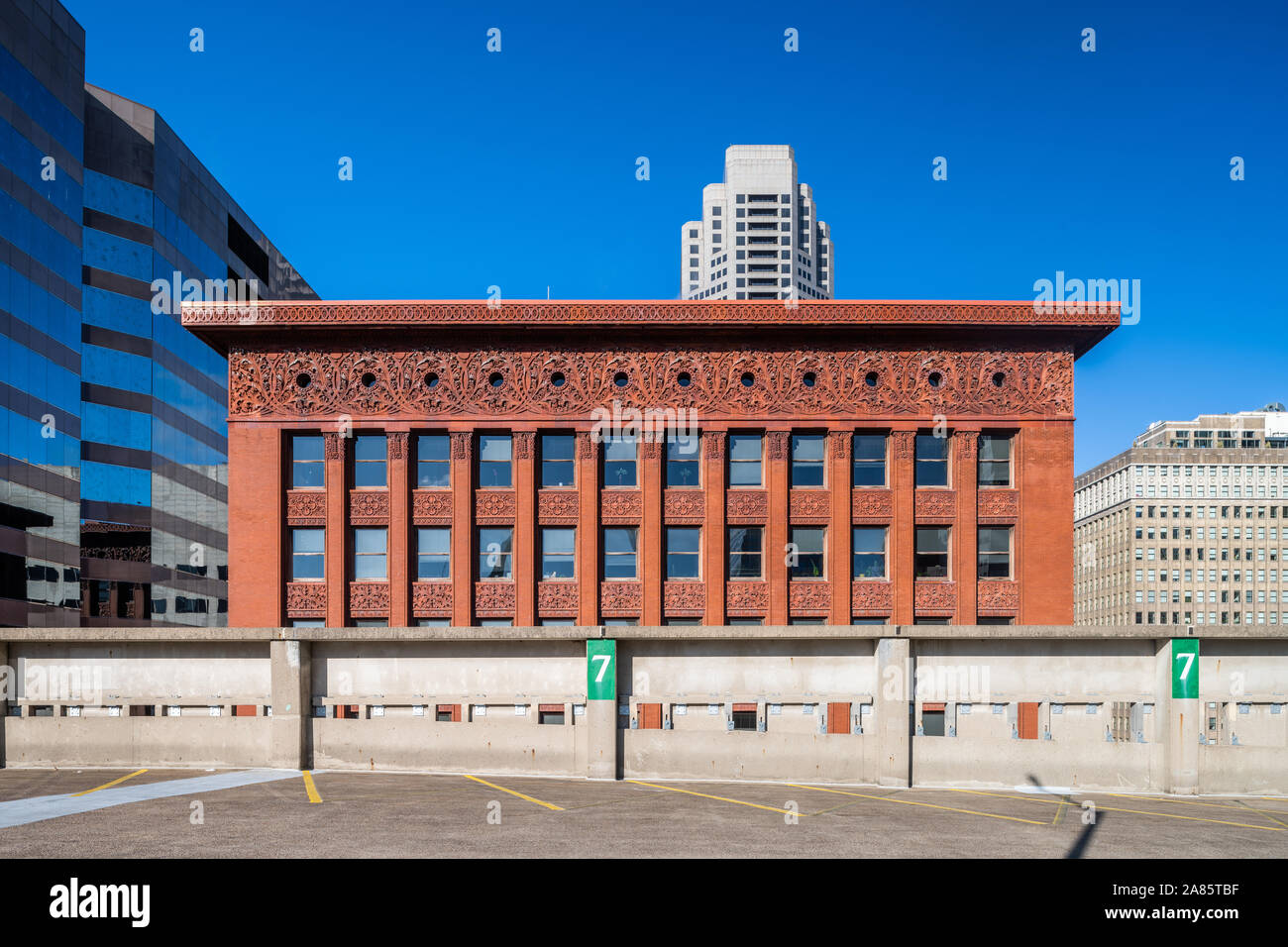 Wainwright Building designed by Louis Sullivan Stock Photo - Alamy