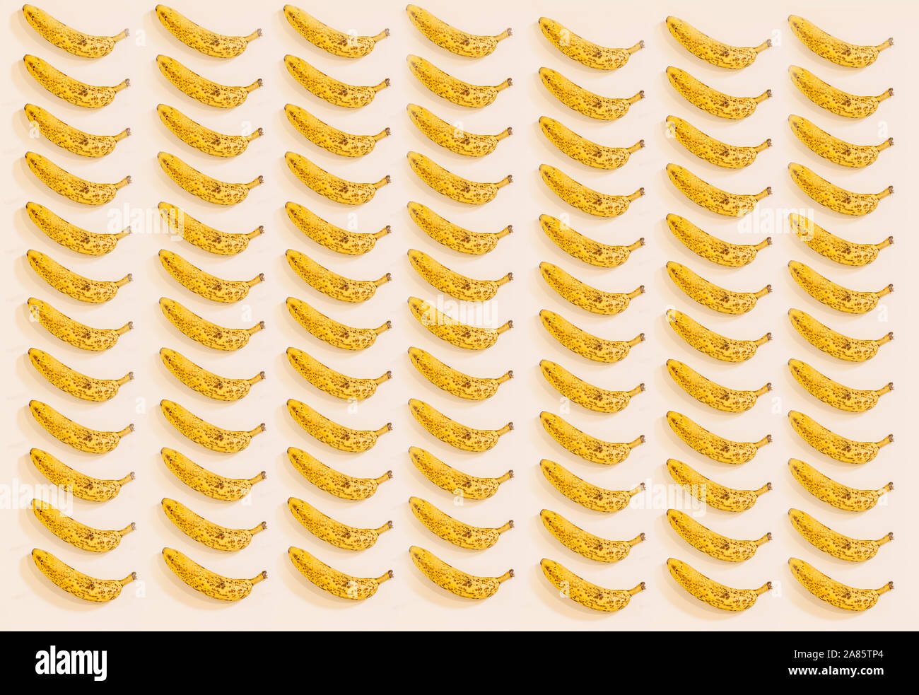 Texture of bananas on the white background Stock Photo - Alamy