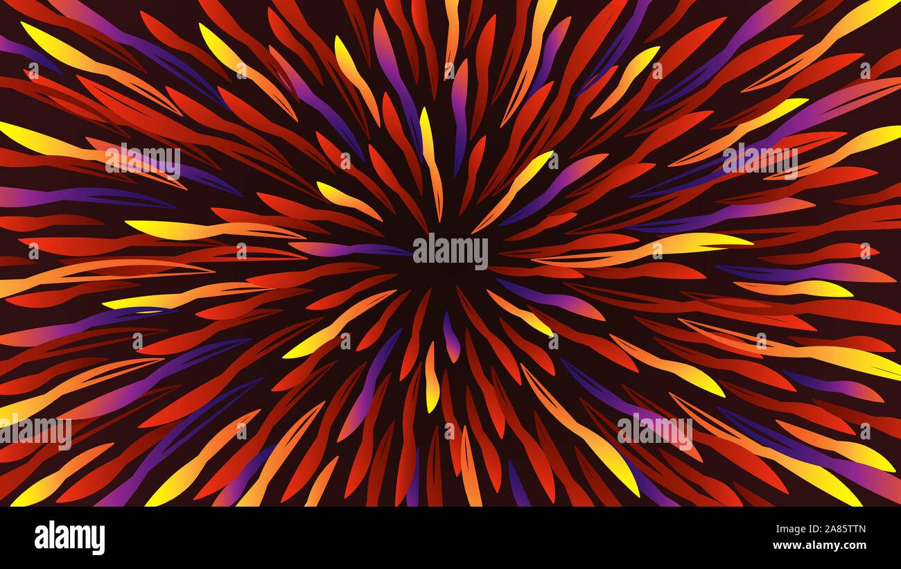 Abstract colorful red splash background. Modern colorful flow wave ...