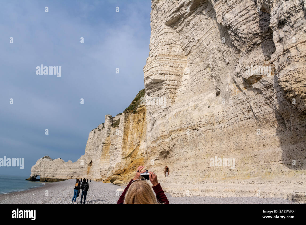 Etretat cliffs holidays hi-res stock photography and images - Alamy