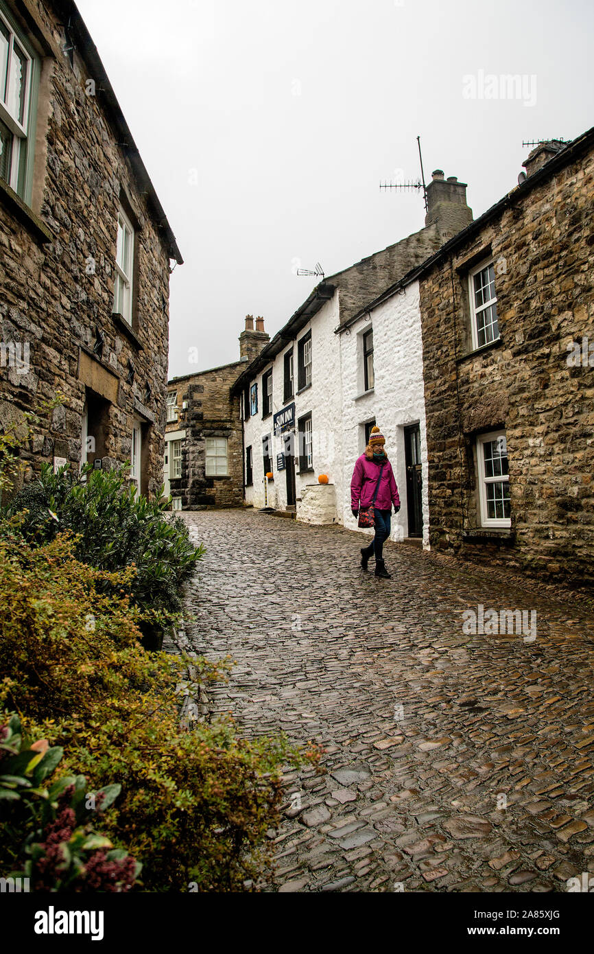 The Sun Inn, Dent, Dentdale, North Yorkshire National Park, UK Stock ...