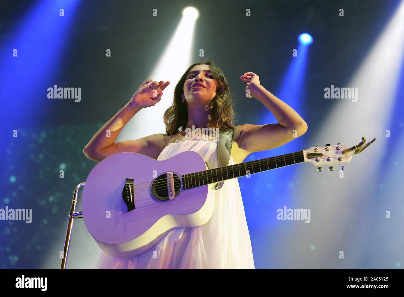 Rio de Janeiro, Brazil, October 5, 2019. Singer Ana Caetano of the ...