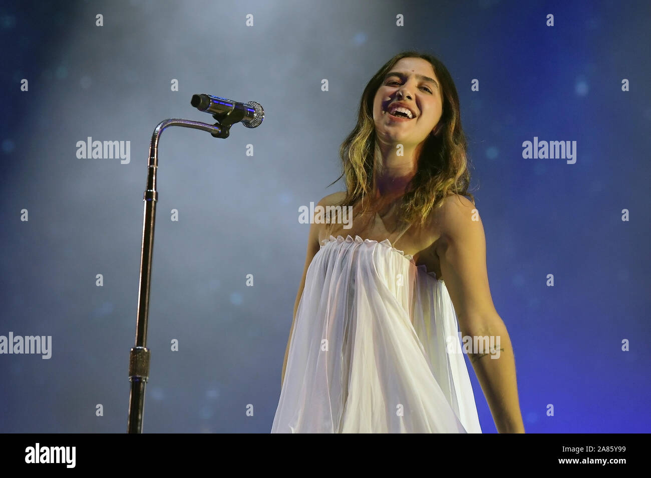 Rio de Janeiro, Brazil, October 5, 2019. Singer Ana Caetano of the ...