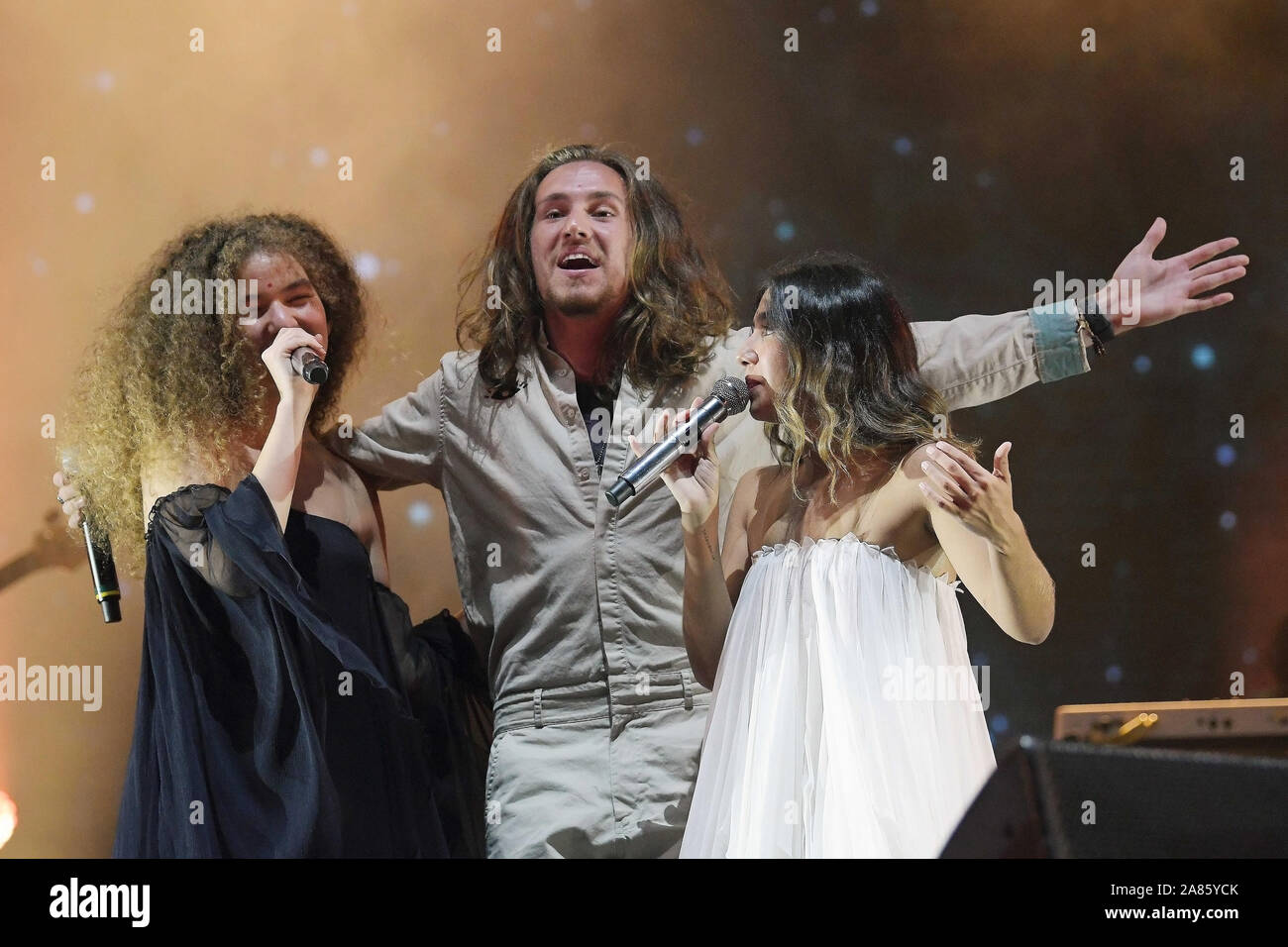 Rio de Janeiro, Brazil, October 5, 2019. The singers Ana Caetano and ...