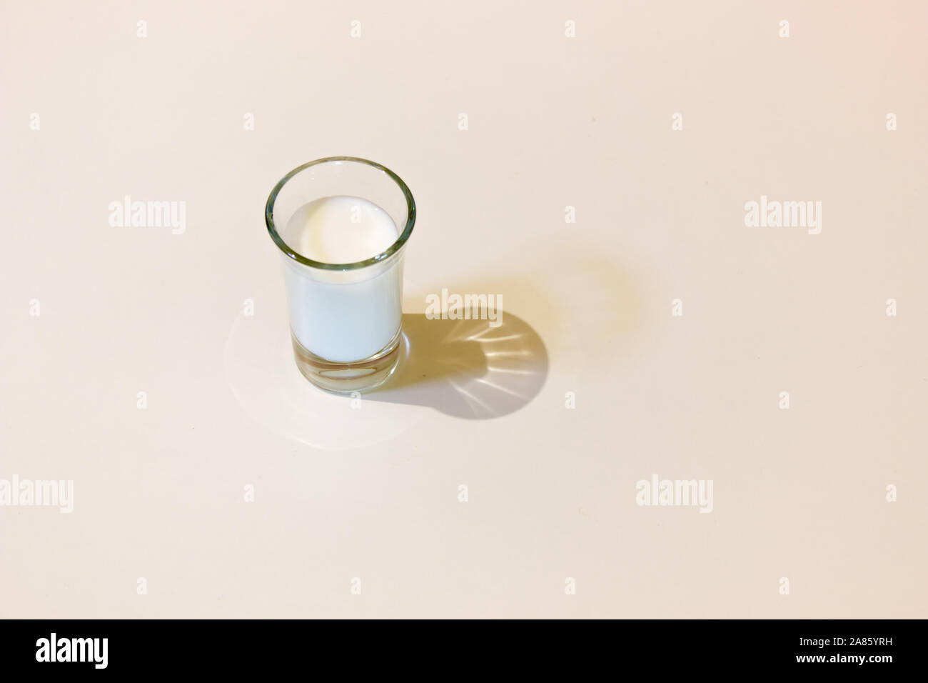 Closeup shot milk glass hi-res stock photography and images - Alamy