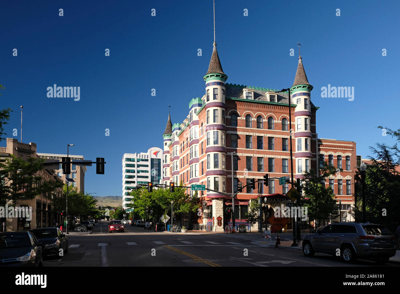 Downtown tower hi-res stock photography and images - Alamy