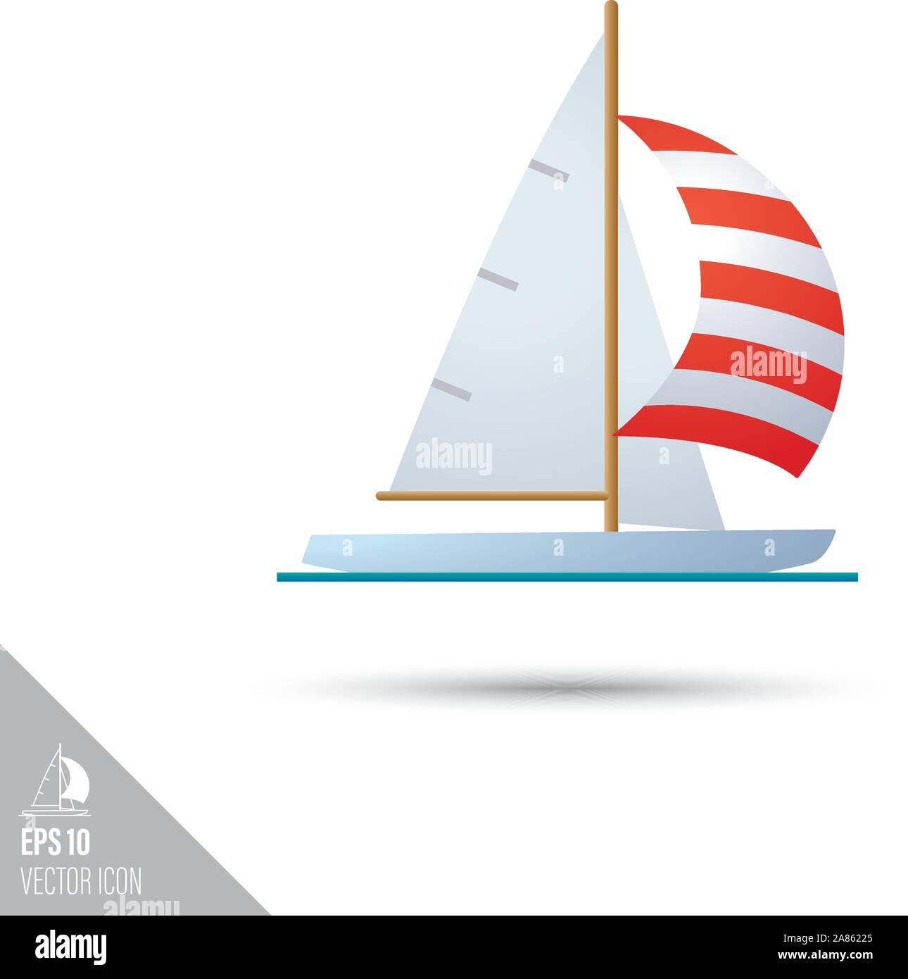 Sailboat Vector Illustrator