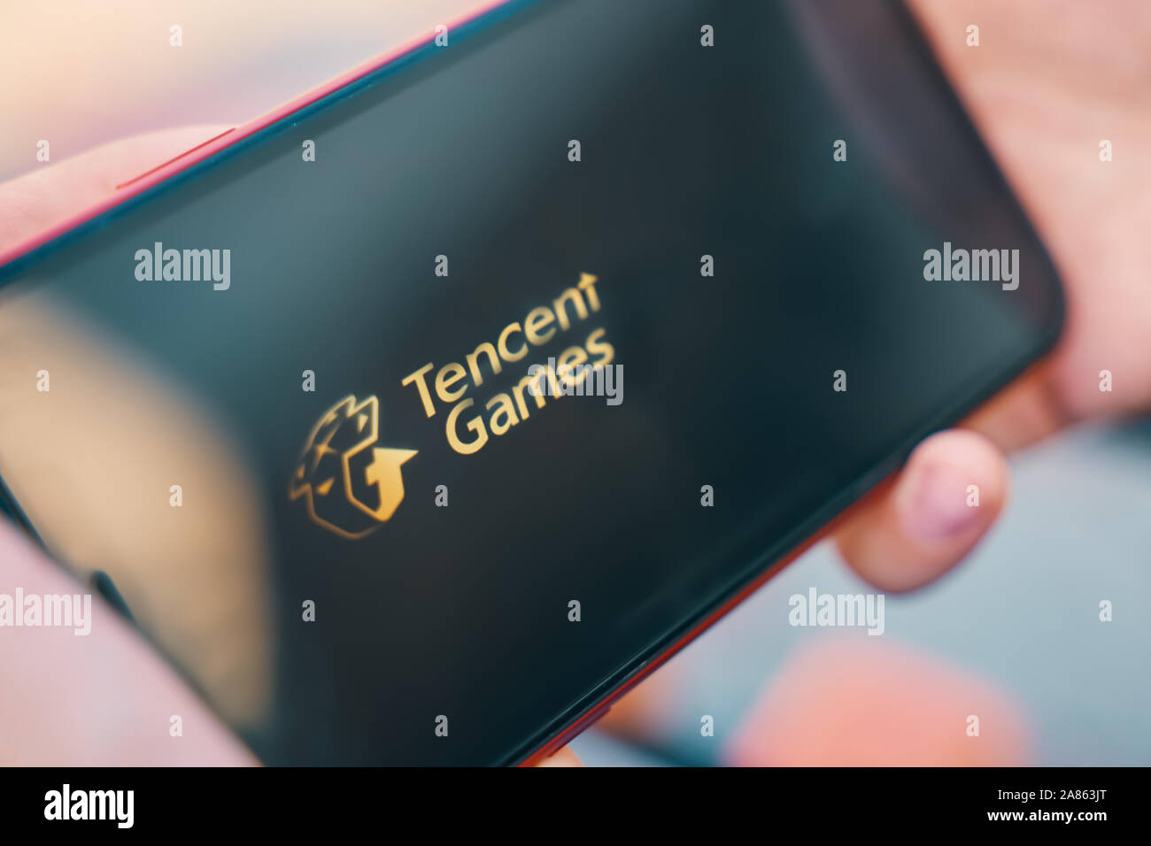 Tencent games logo hi-res stock photography and images - Alamy