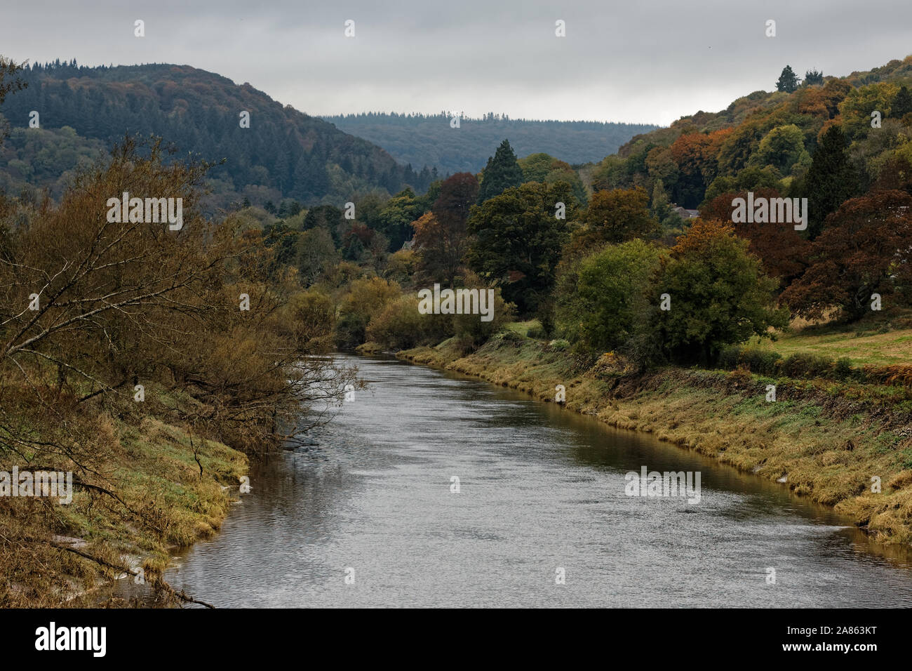 Wye Valley, Tintern, UK Stock Photo - Alamy
