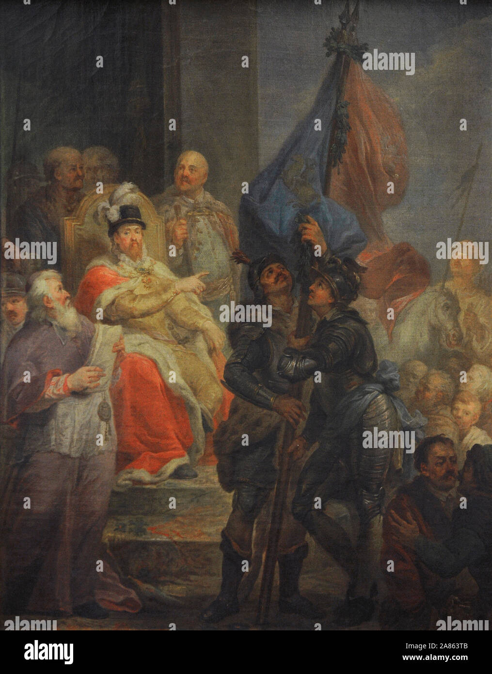 Marcello Bacciarelli (1731-1818). Italian painter. The Polish ...