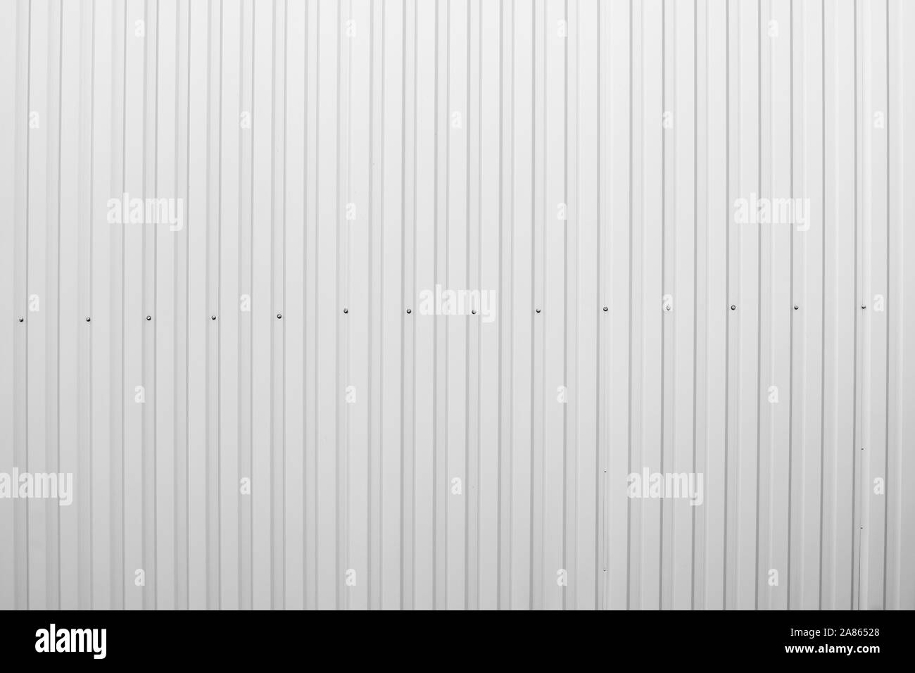 White Corrugated metal sheet texture surface of the wall. Galvanize ...