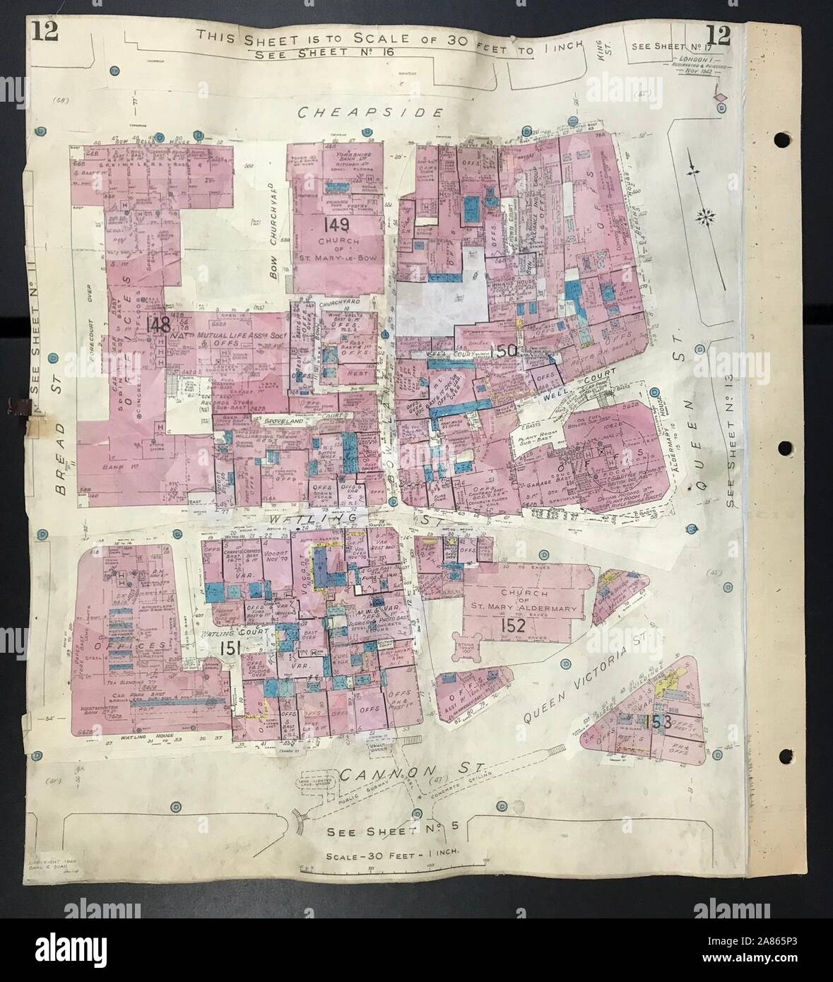 Watling street, london hi-res stock photography and images - Alamy