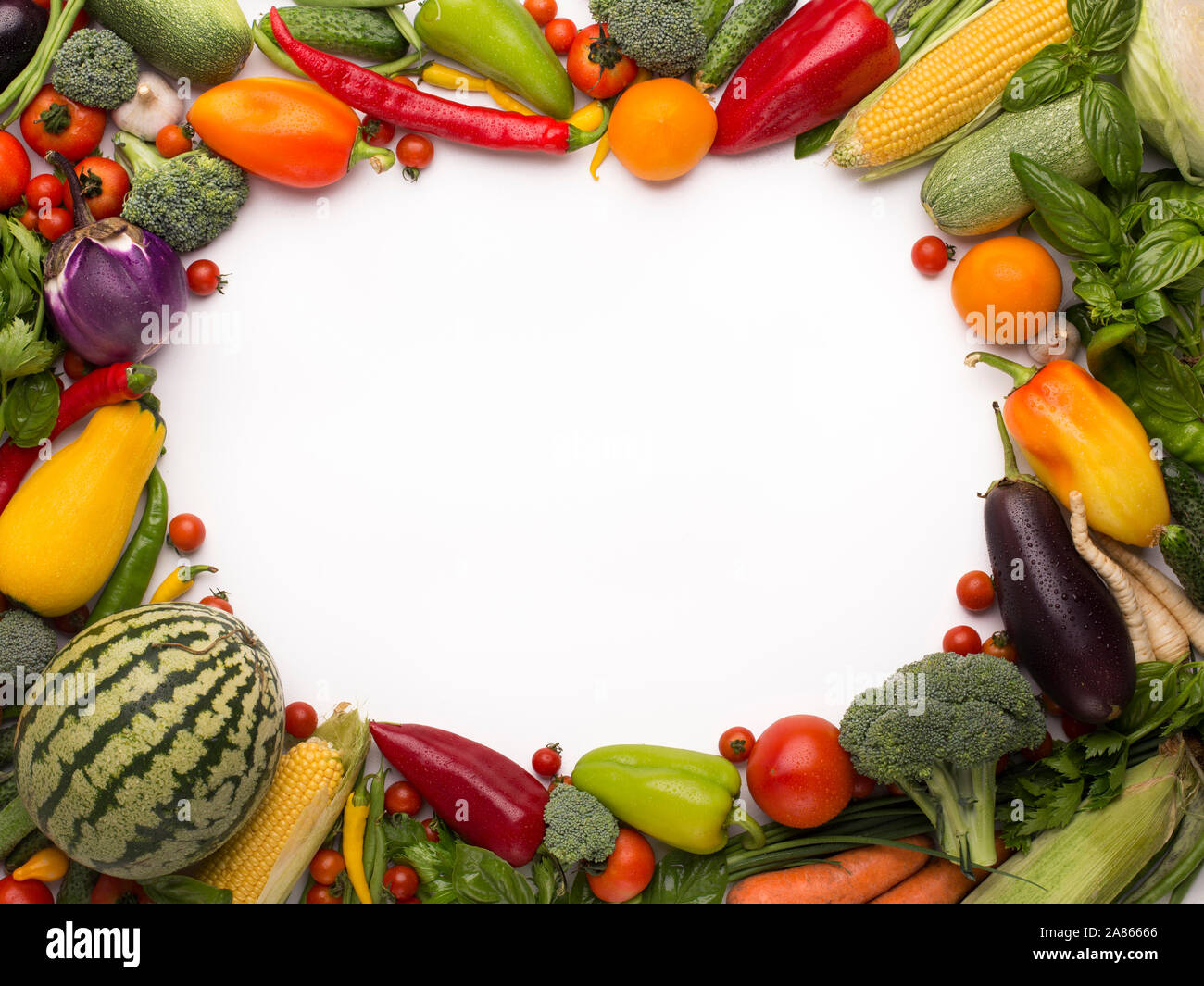 Fruit Oval Frame
