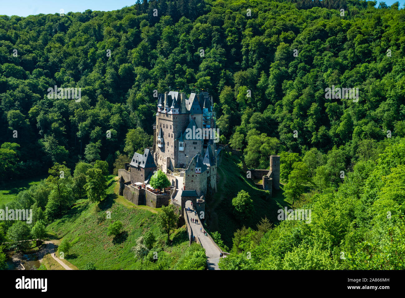 Burg Eltz castle in Rhineland-Palatinate state, Germany Stock Photo - Alamy