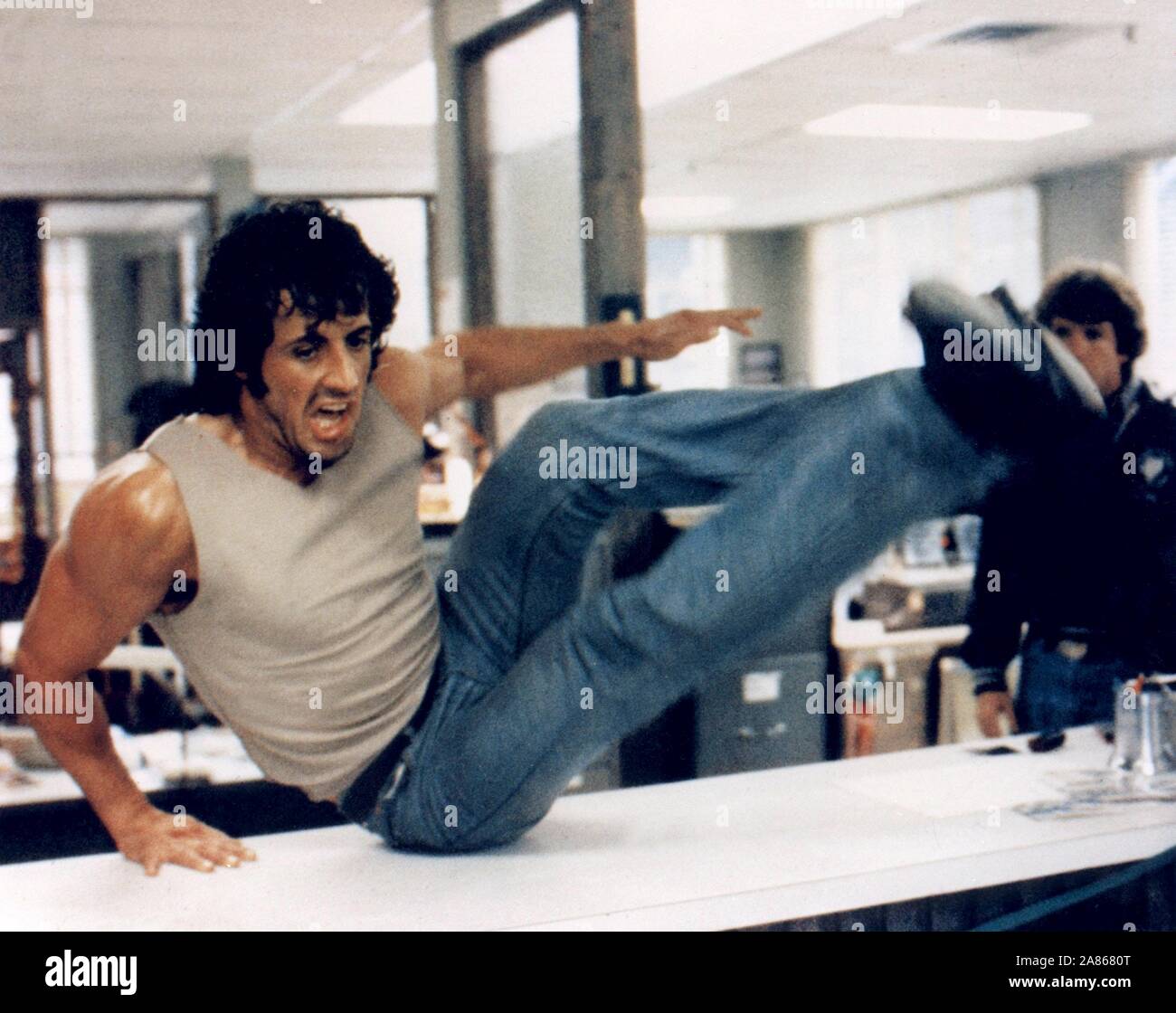 Sylvester Stallone First Blood 1982 High Resolution Stock Photography ...