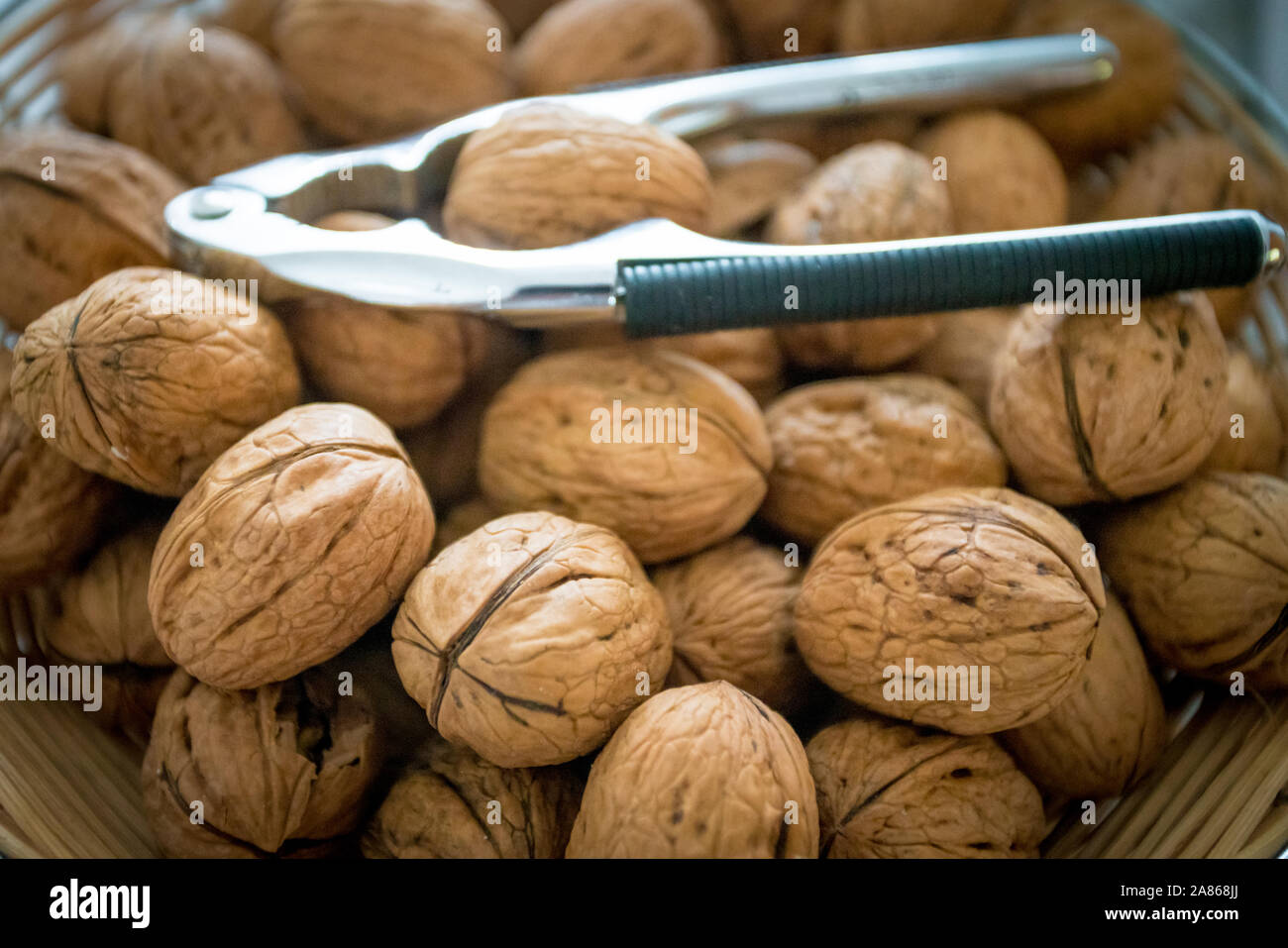 Background of fresh walnuts. Natural walnut background Stock Photo - Alamy
