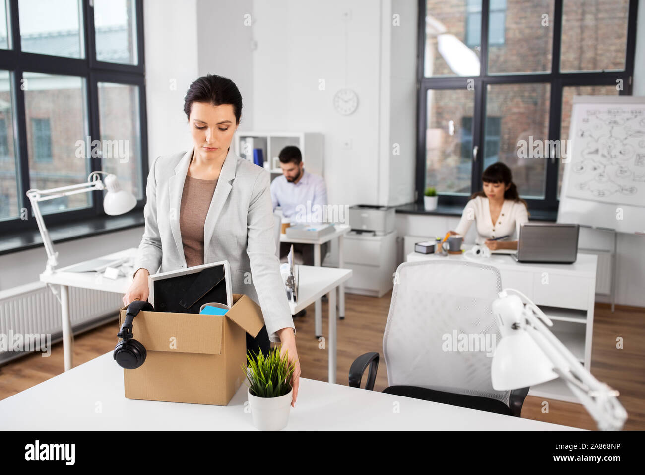 Worker stuff workplace hi-res stock photography and images - Alamy