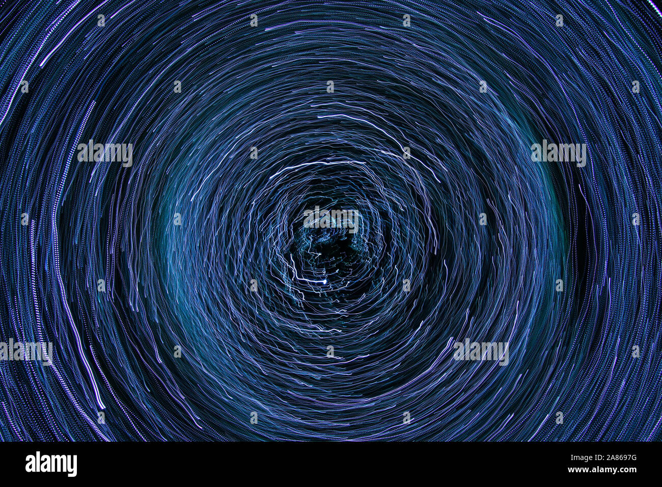 Rotating blue light hi-res stock photography and images - Alamy
