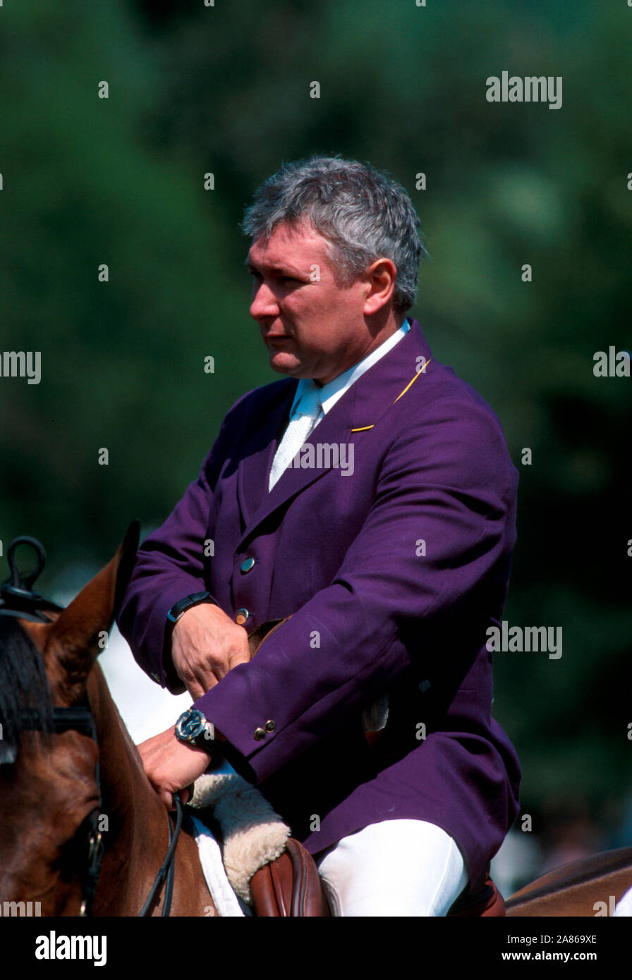 CSI Monterrey October 1999, Geoff Billington (GBR) riding Stock Photo - Alamy