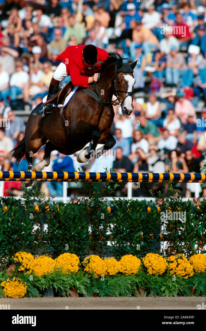 World Equestrian Games, Rome October 1998, Geoff Billington (GBR ...