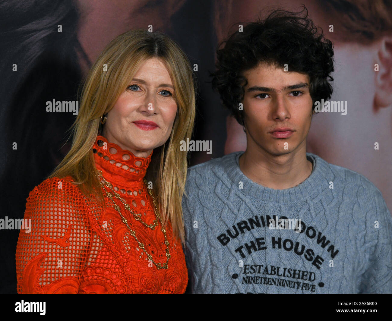 05 November 2019 - Los Angeles, California - Laura Dern, Ellery Harper ...