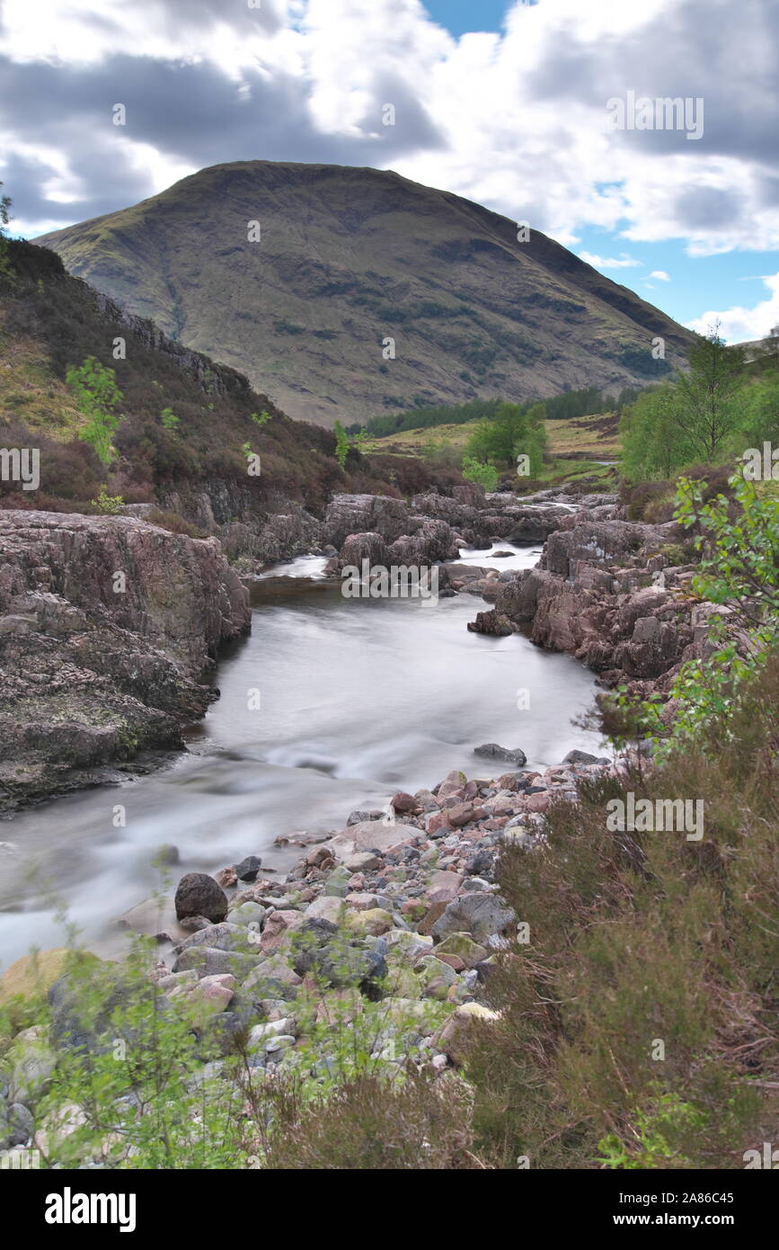 River Coe in Glen Coe Stock Photo - Alamy