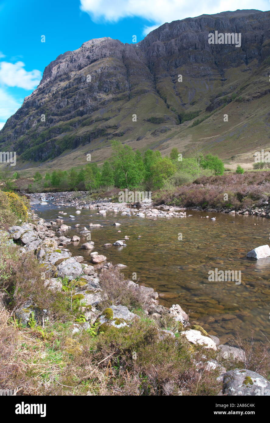 Glencoe landscape at dusk hi-res stock photography and images - Alamy