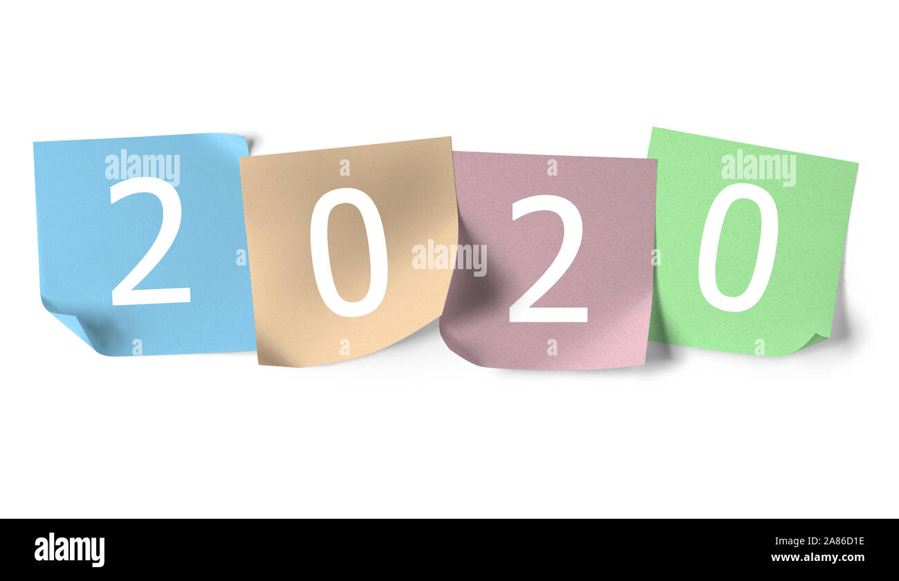 2020 note hi-res stock photography and images - Alamy