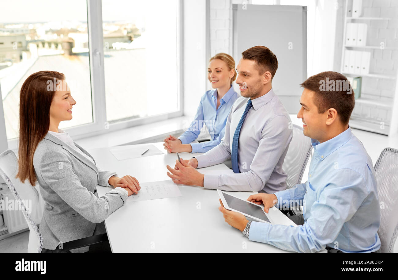 Middle aged job applicant interview hi-res stock photography and images ...
