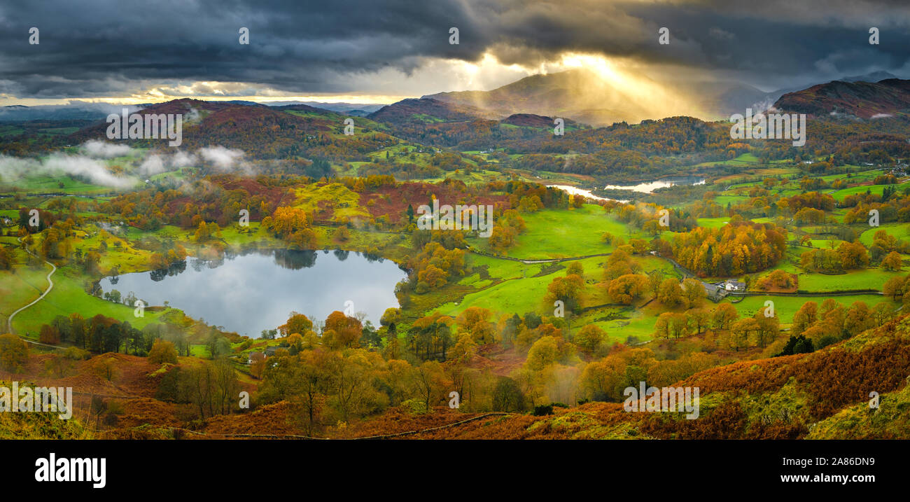 View from loughrigg fell hi-res stock photography and images - Alamy
