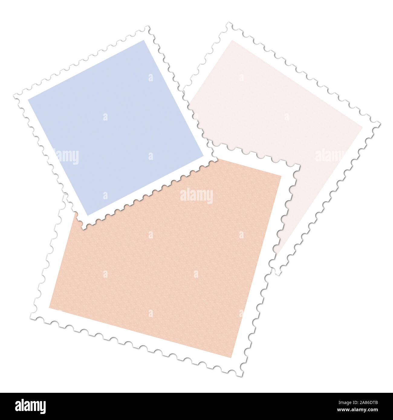 Three stamps Cut Out Stock Images & Pictures - Alamy