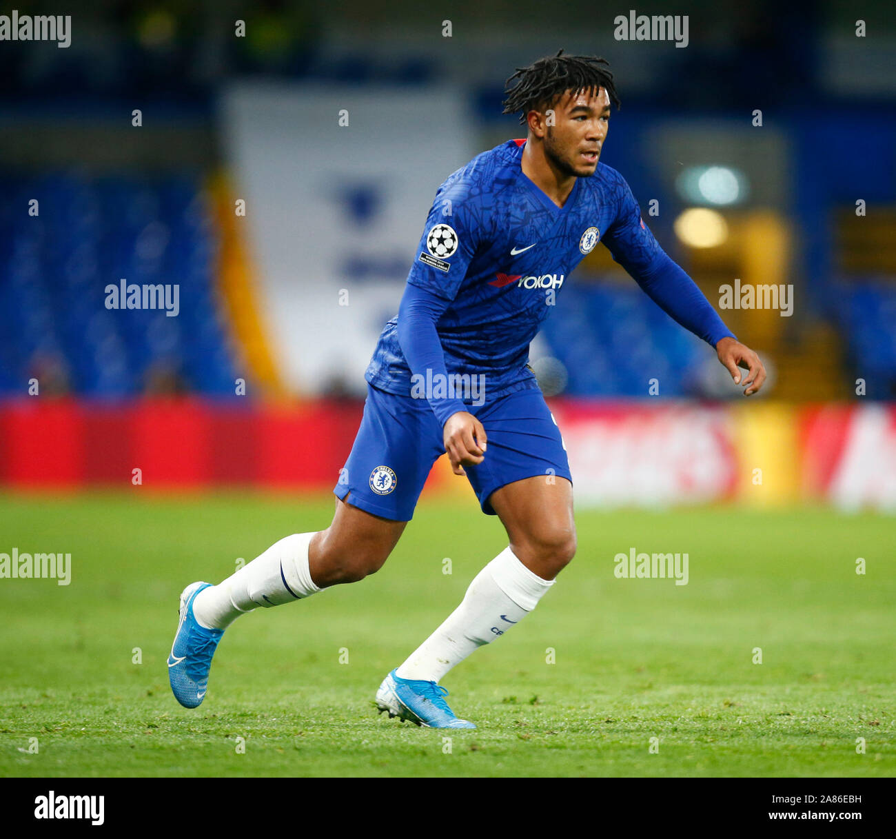 LONDON, UNITED KINGDOM. NOVEMBER 05 Chelsea's Reece James during ...