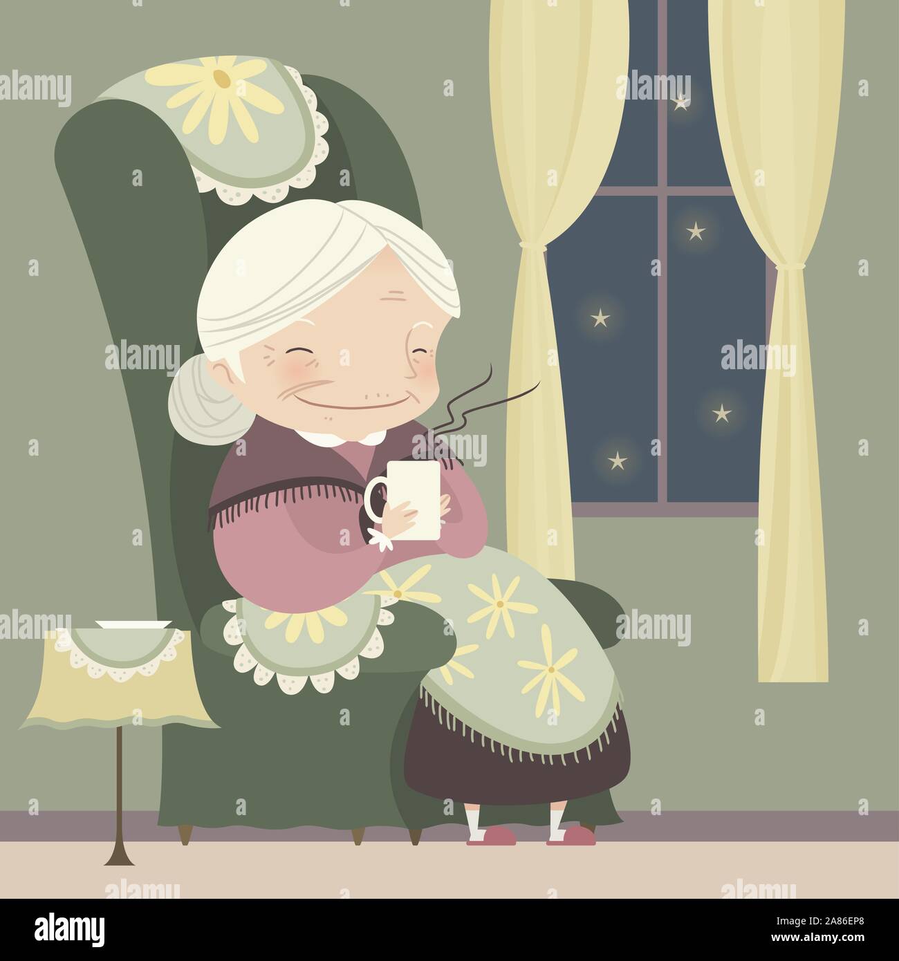 Beautiful paintings of women Stock Vector Images - Alamy