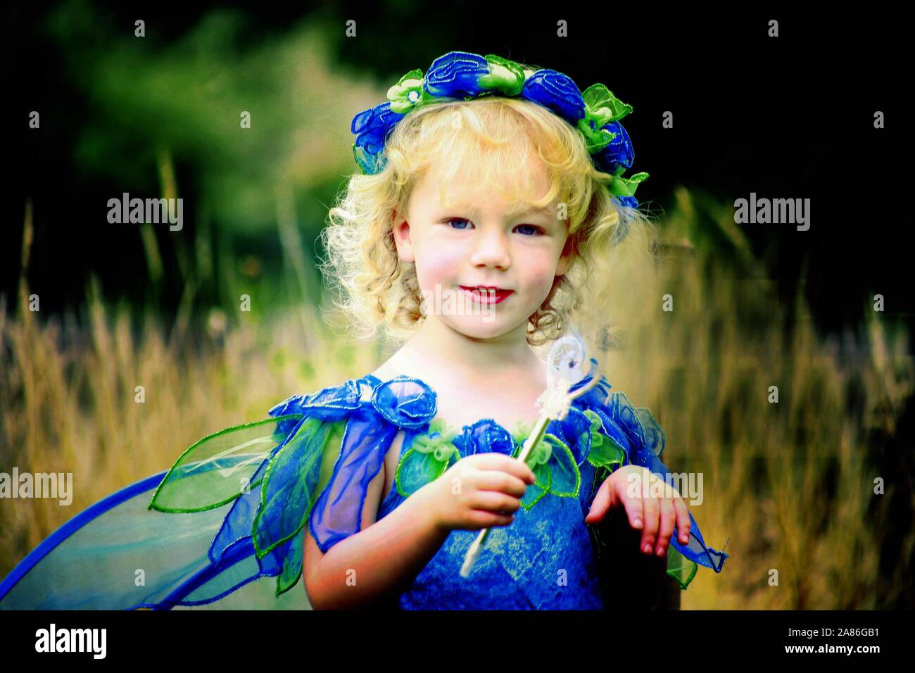 Fairy kids portrait Stock Photo - Alamy