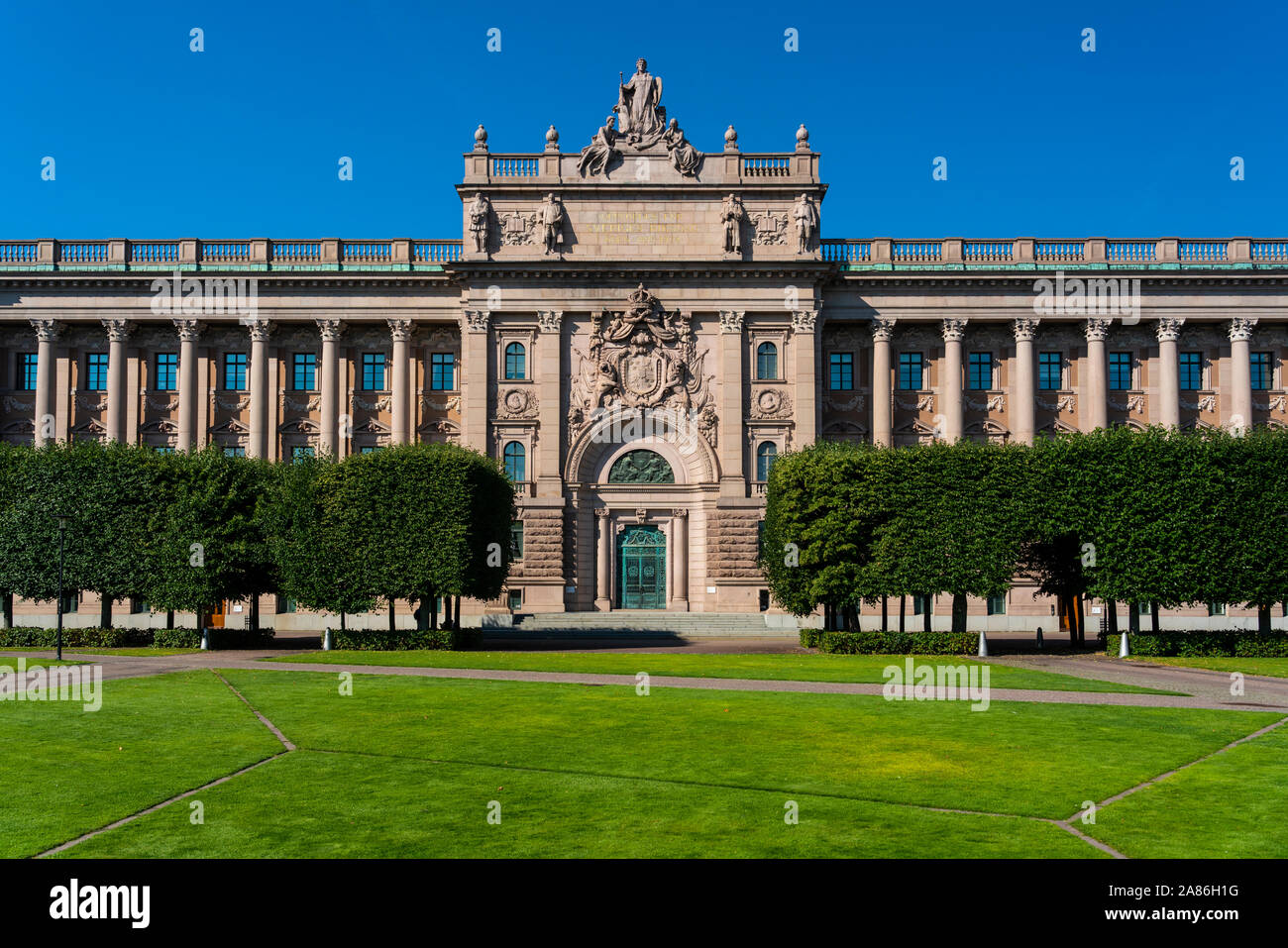 Stockholm house of parliament hi-res stock photography and images - Alamy